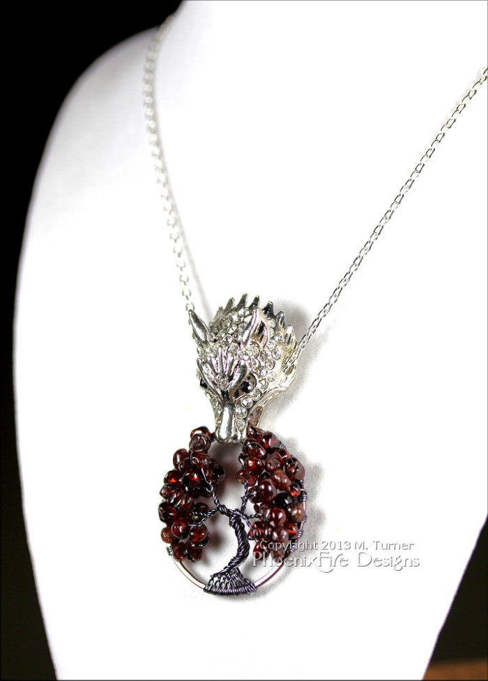 Game of Thrones Inspired Dire Wolf Tree of Life Pendant – Tree of Life ...
